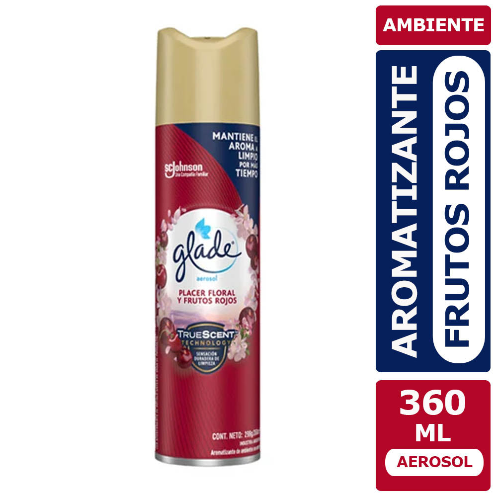 Desodorante Ambiental Glade Frutos Rojos, 360 ml – Blades cl