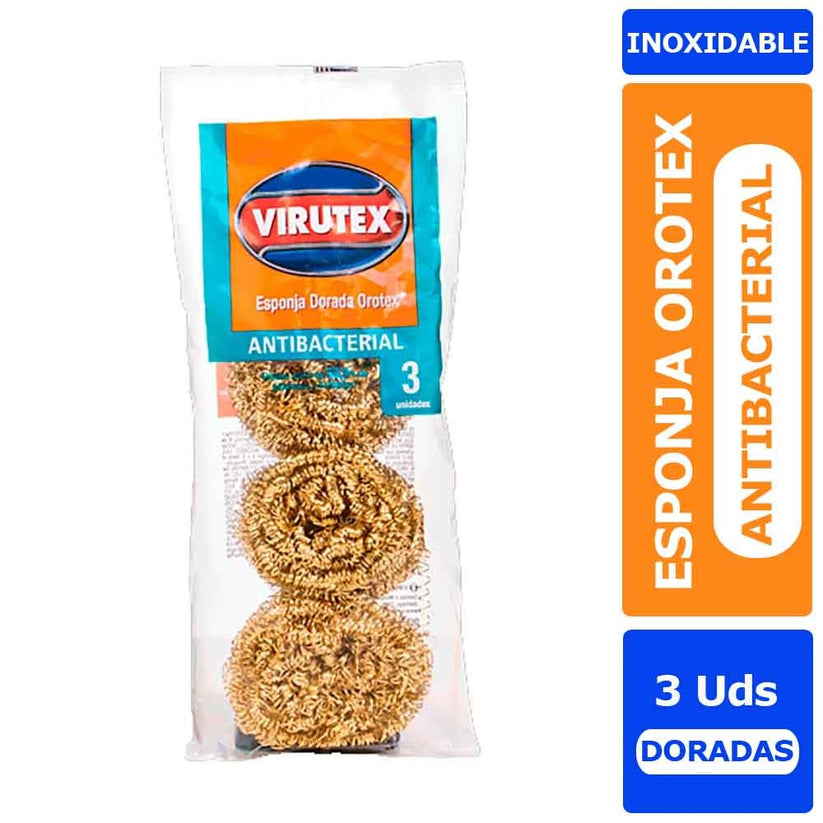 Esponja Dorada Orotex 3 unid. Virutex – Blades cl