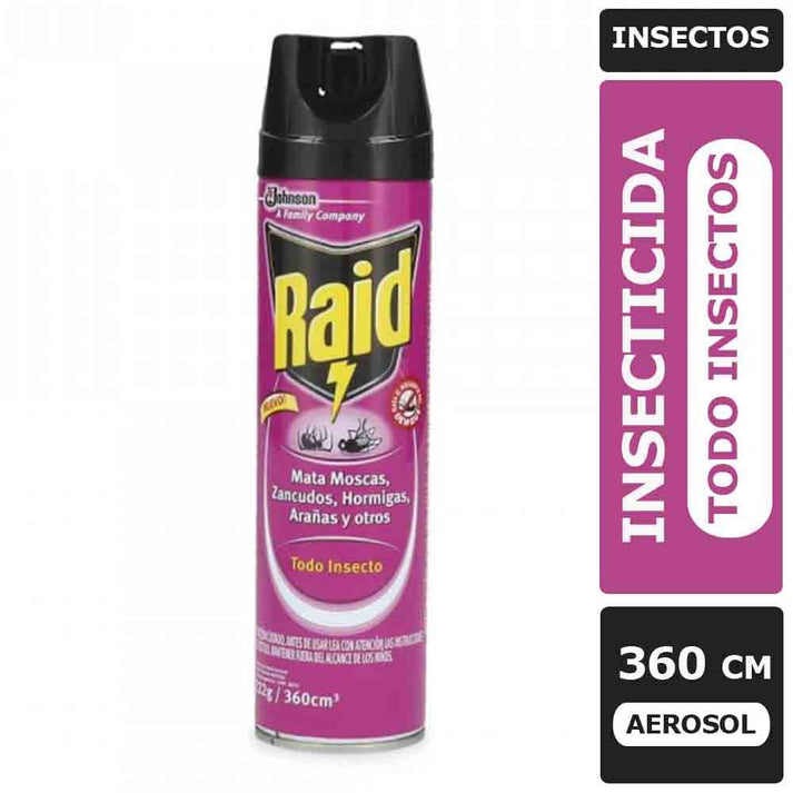 Insecticida Raid Todo Insecto 360 cc – Blades cl